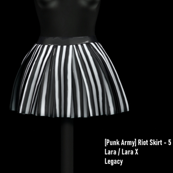 Second Life Marketplace - [Punk Army] Riot Skirt 5 - Pink